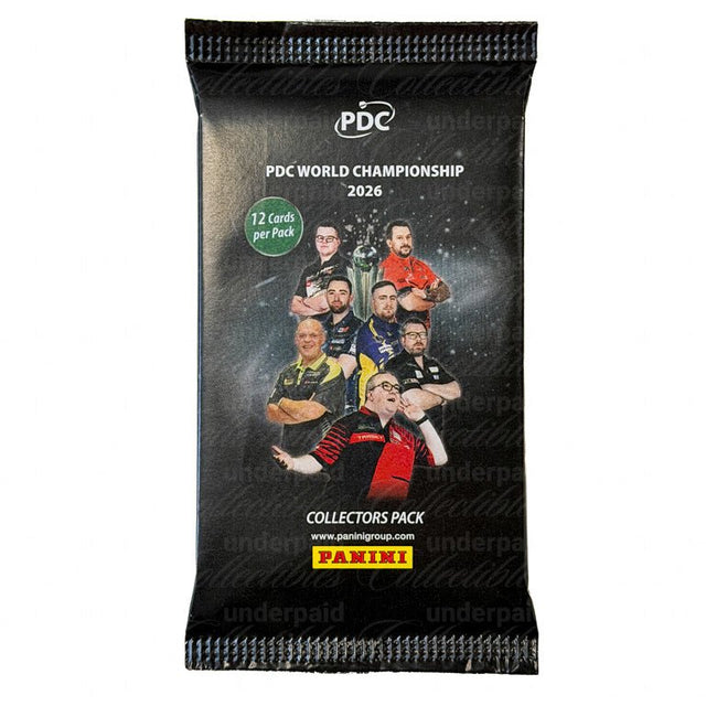2026 Panini PDC World Darts Championship Collectors Pack ...