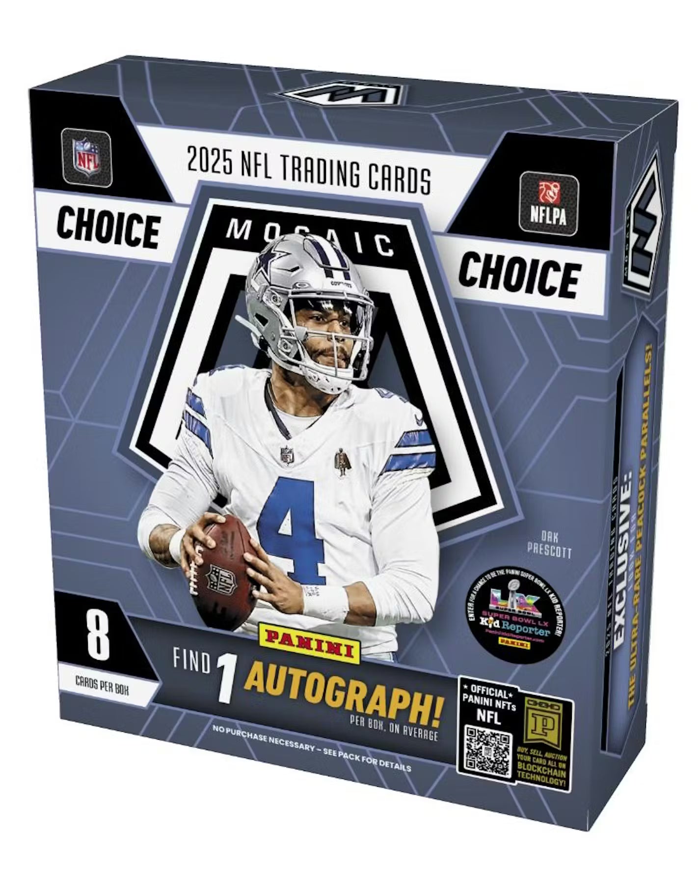 2025 Panini Mosaic Football Choice Box - underpaidcollectibles