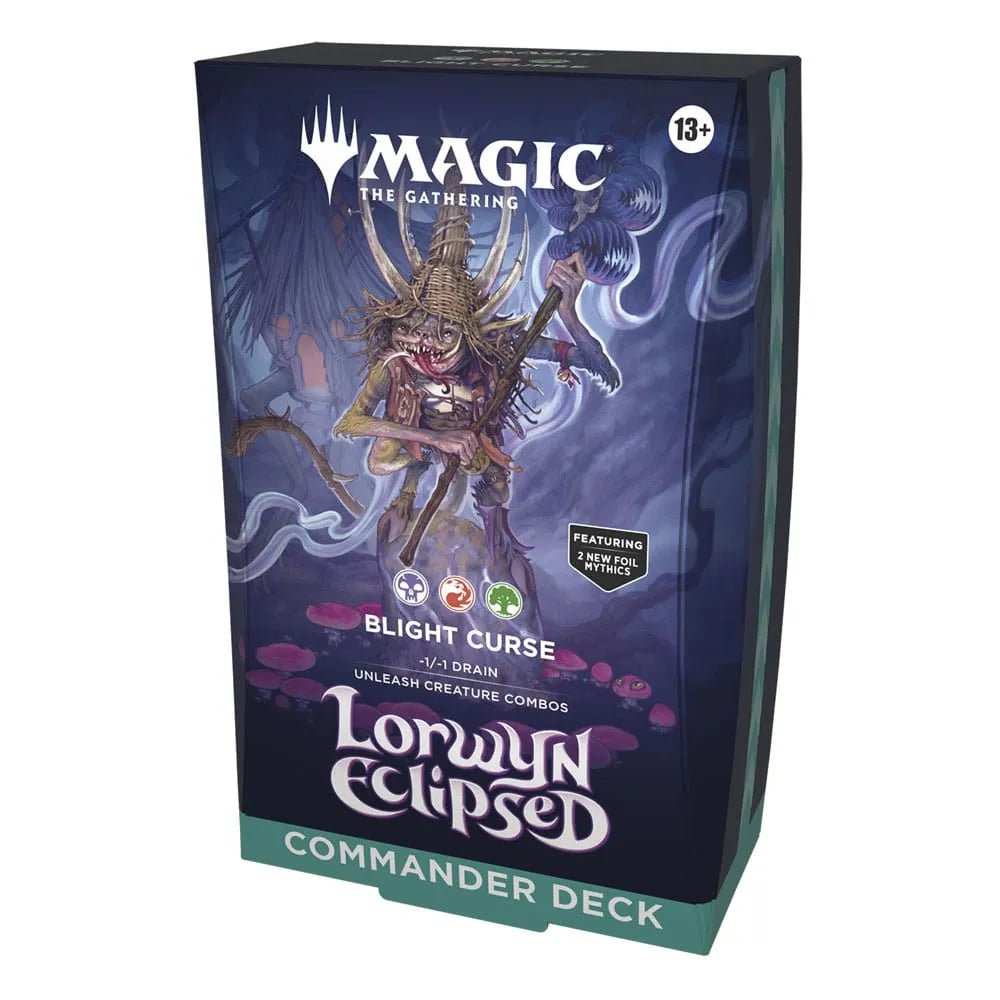 Magic: The Gathering - Lorwyn Eclipsed - Commander Deck - Blight Curse ...
